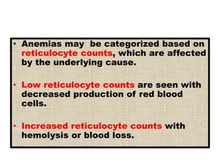 Approach to anemia | PPT