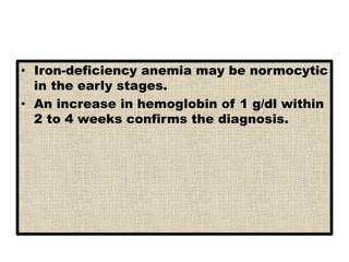 Approach to anemia | PPT