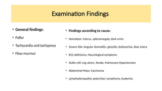 Approach to anemia based on Harrison's book | PPTX