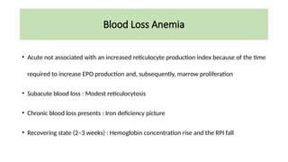 Approach to anemia based on Harrison's book | PPTX
