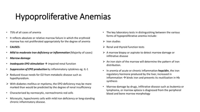 Approach to Anemia - Copy.pptx how to diagnose | PPT