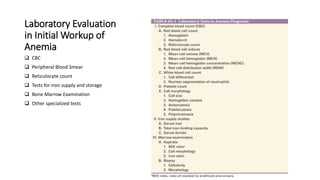 Approach to Anemia - Copy.pptx how to diagnose | PPT