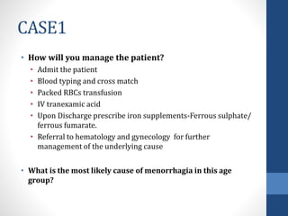Approach to anemia | PPTX