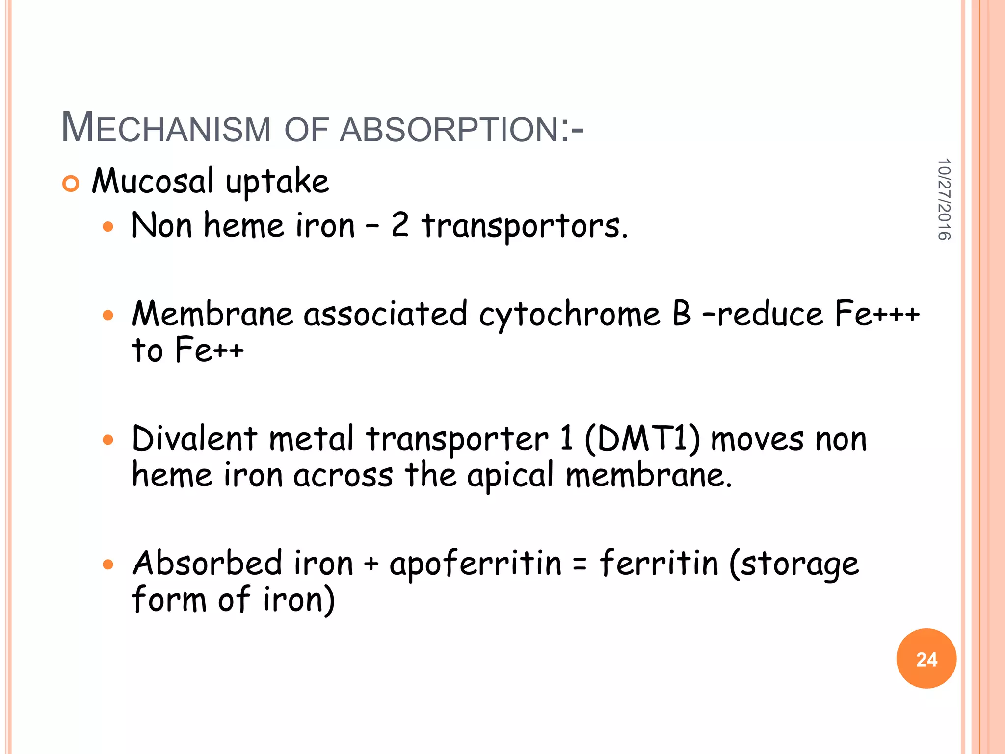 Approach to anemia and iron deficiency anemia | PPTX