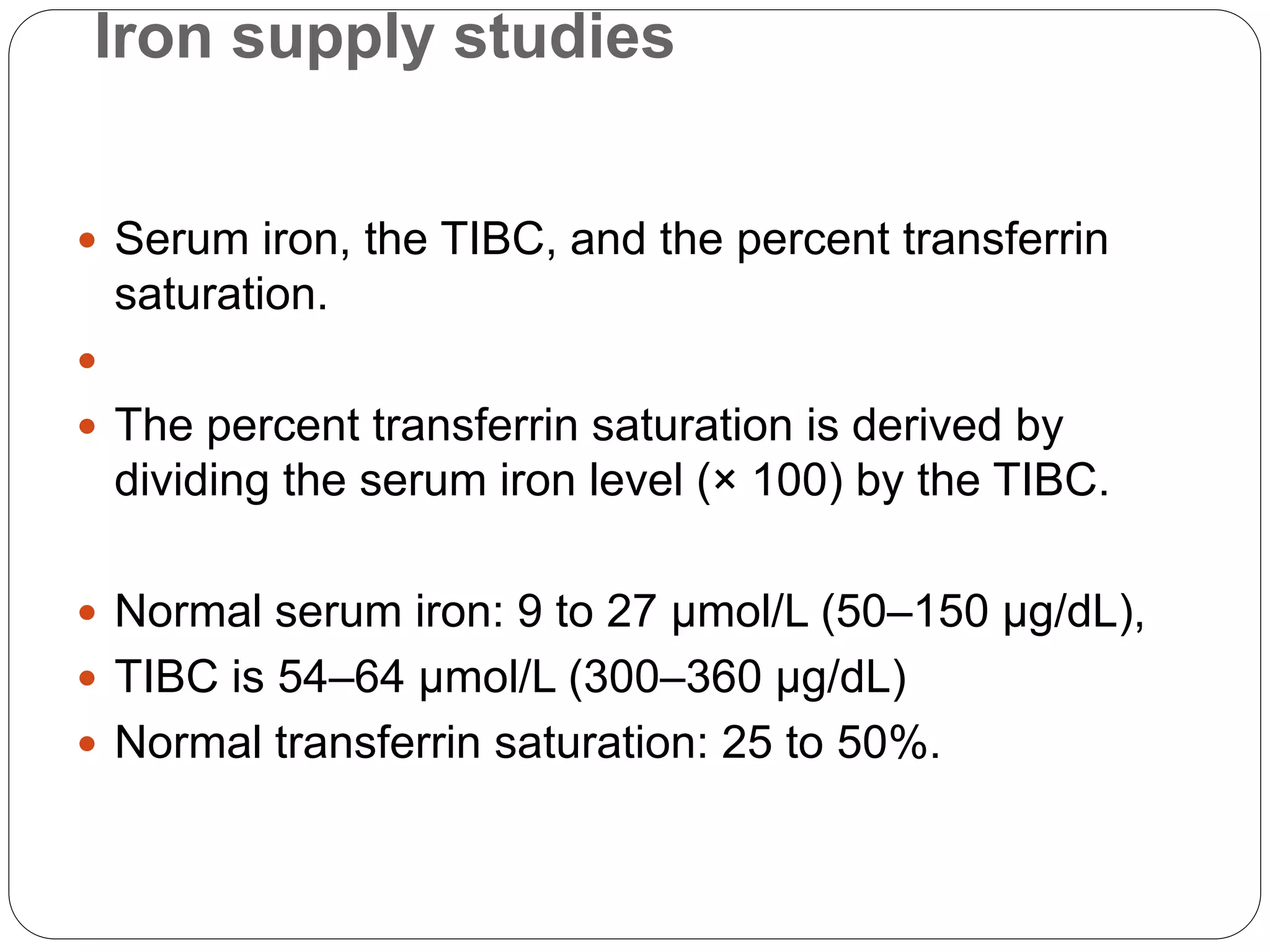 Approach to anemia bikal | PPTX