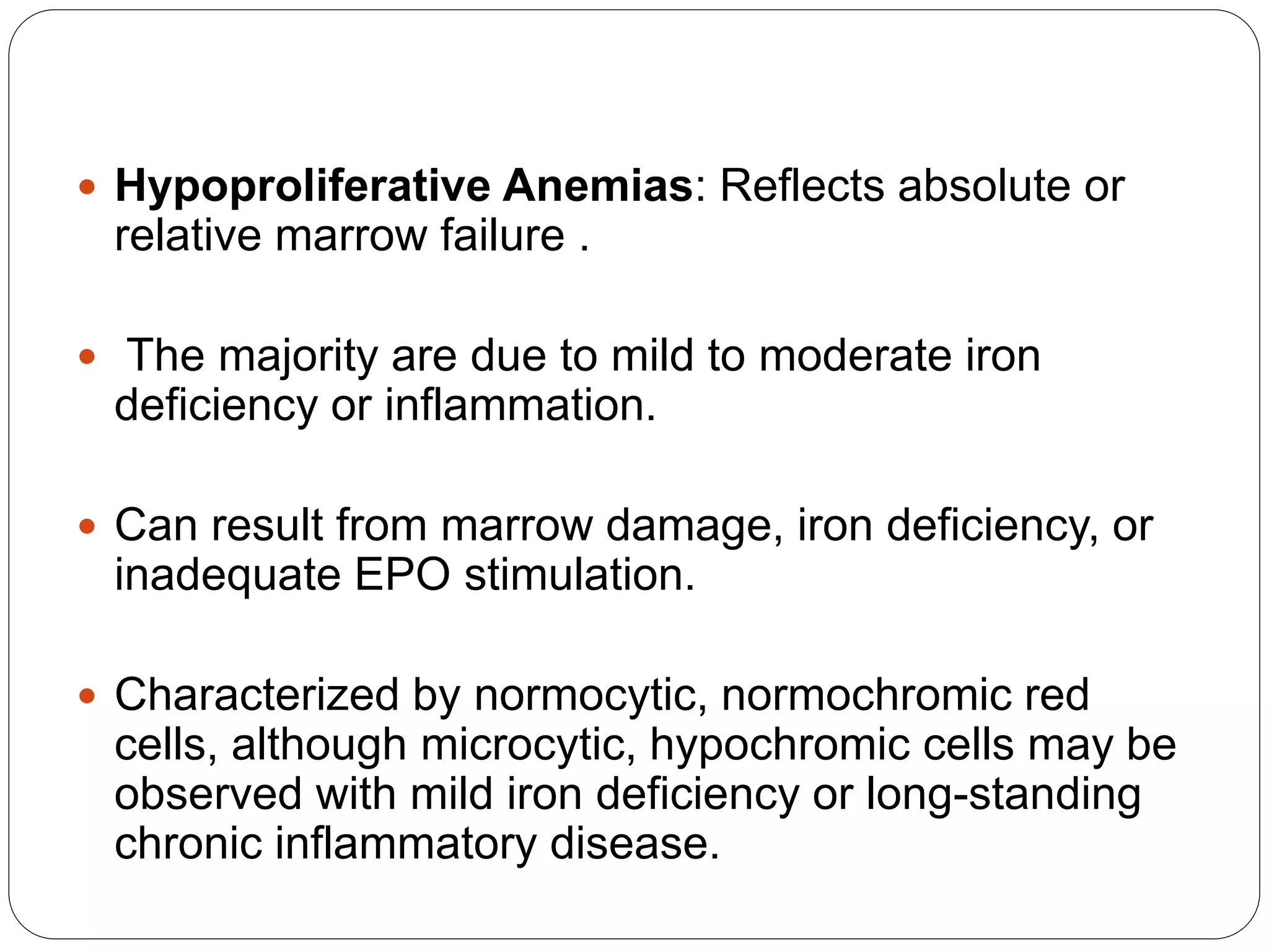 Approach to anemia bikal | PPTX