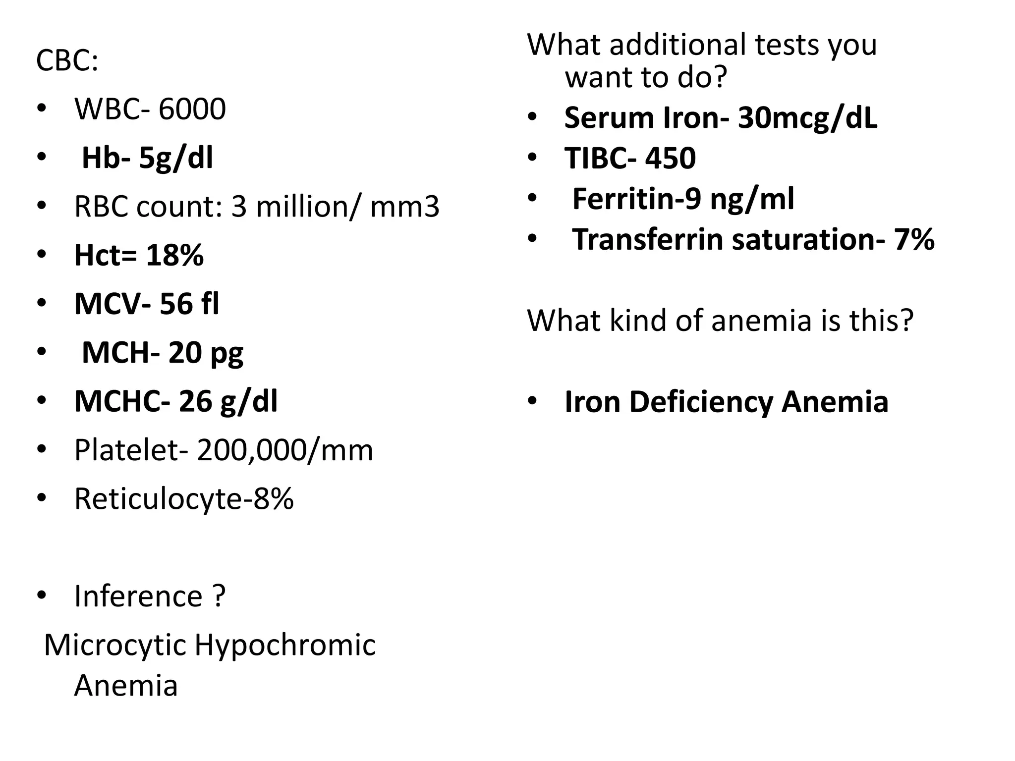 Approach to anemia in children | PPTX