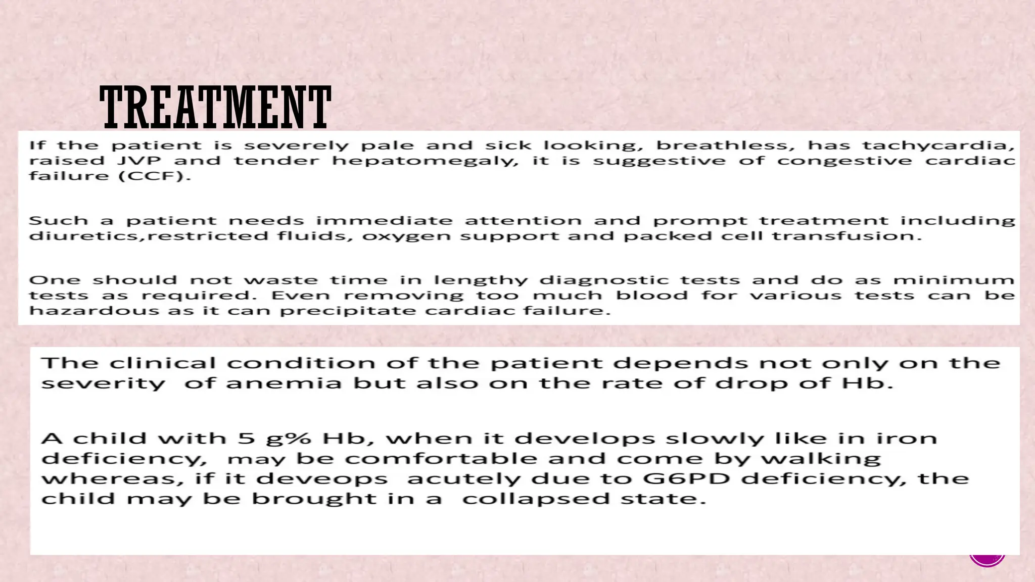 approach to anemia in children-undergraduates lecture | PPT