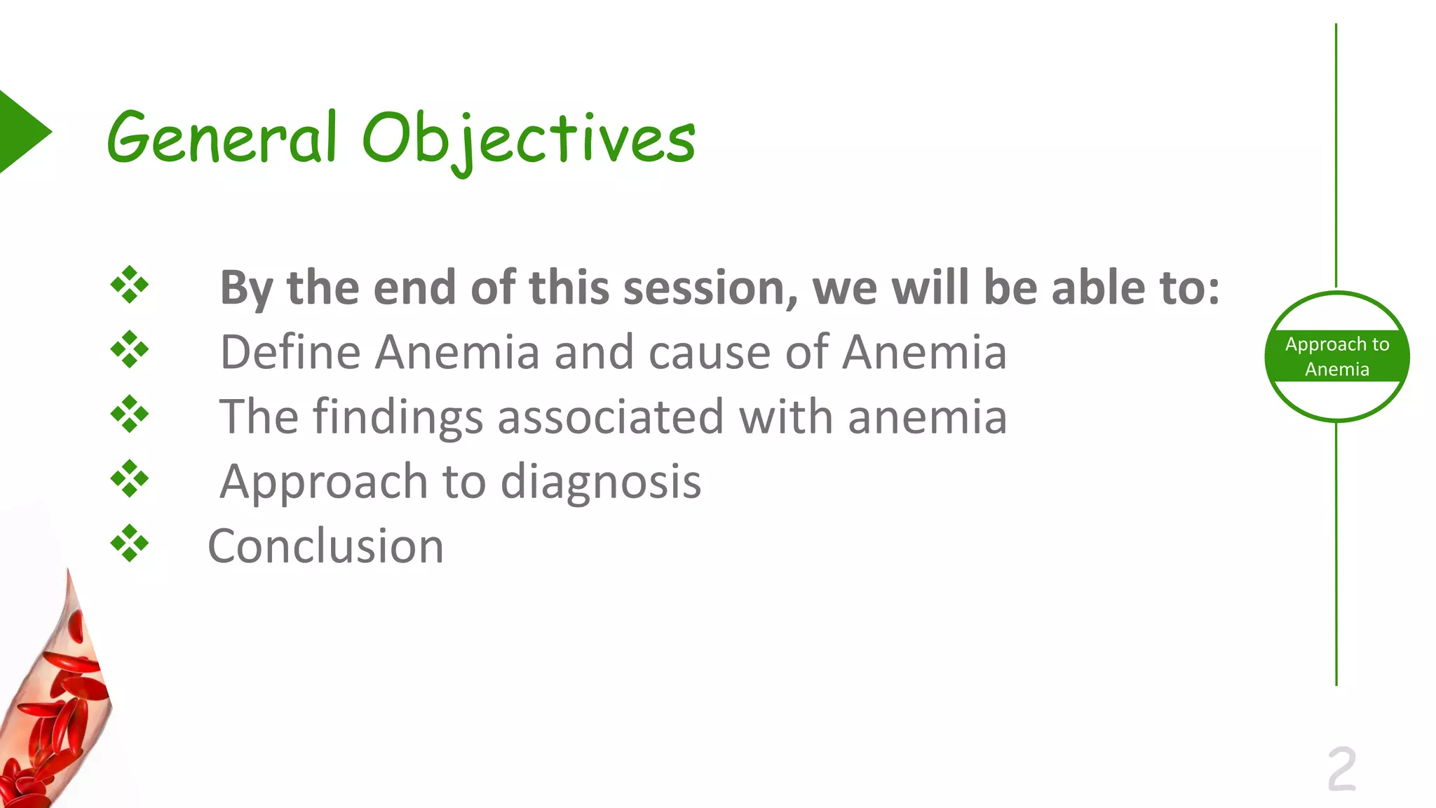 Approach to anemia ppt | PDF