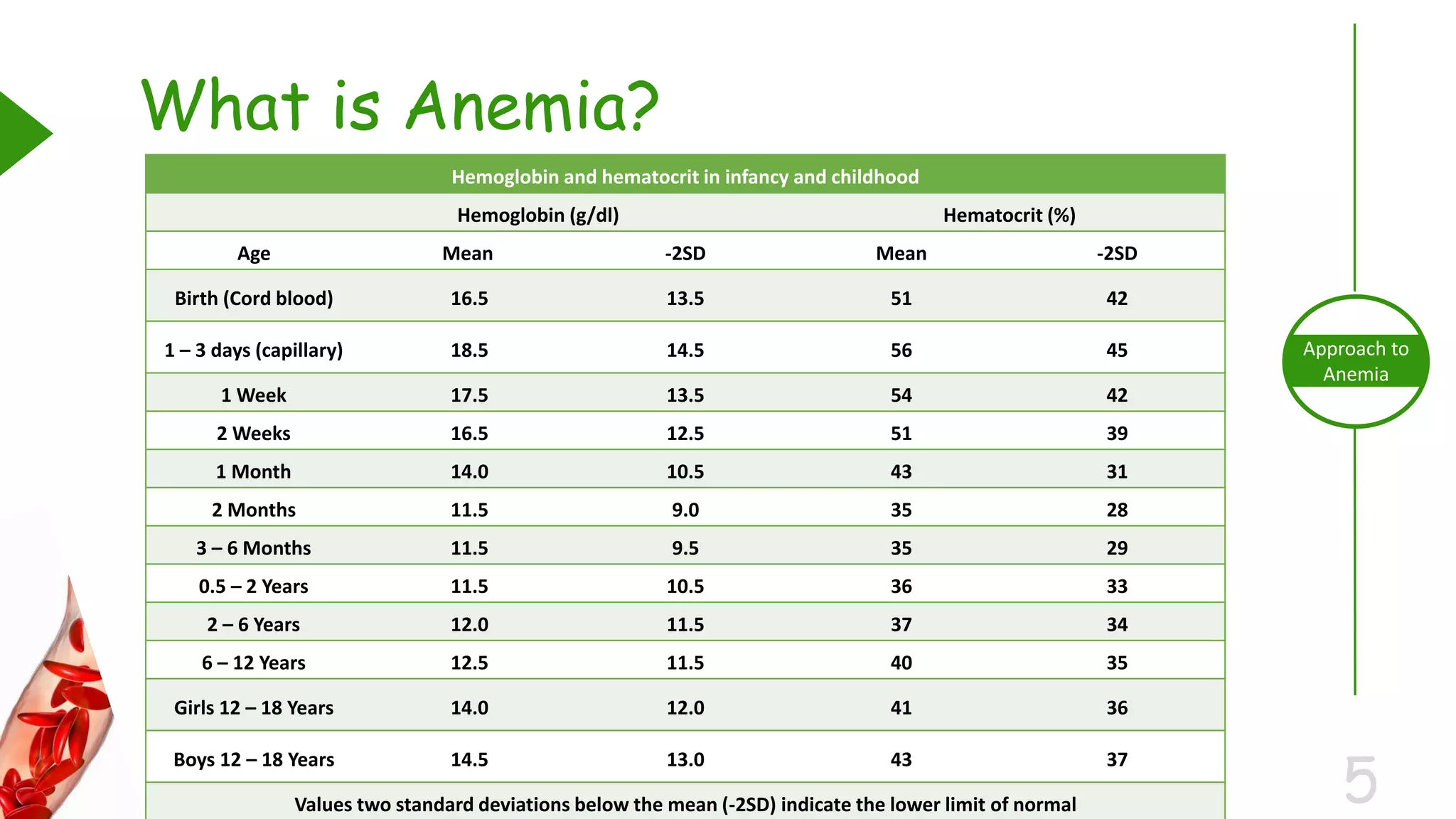 Approach to anemia ppt | PDF