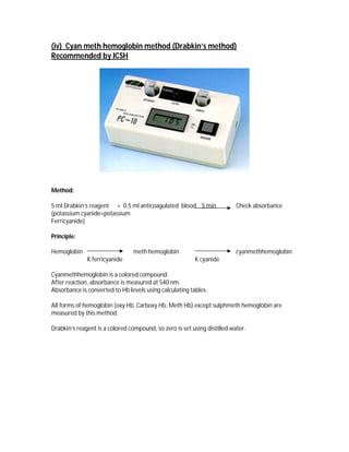 Laboratory approach to anemias | PDF