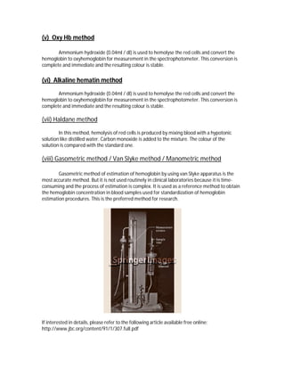 Laboratory approach to anemias | PDF