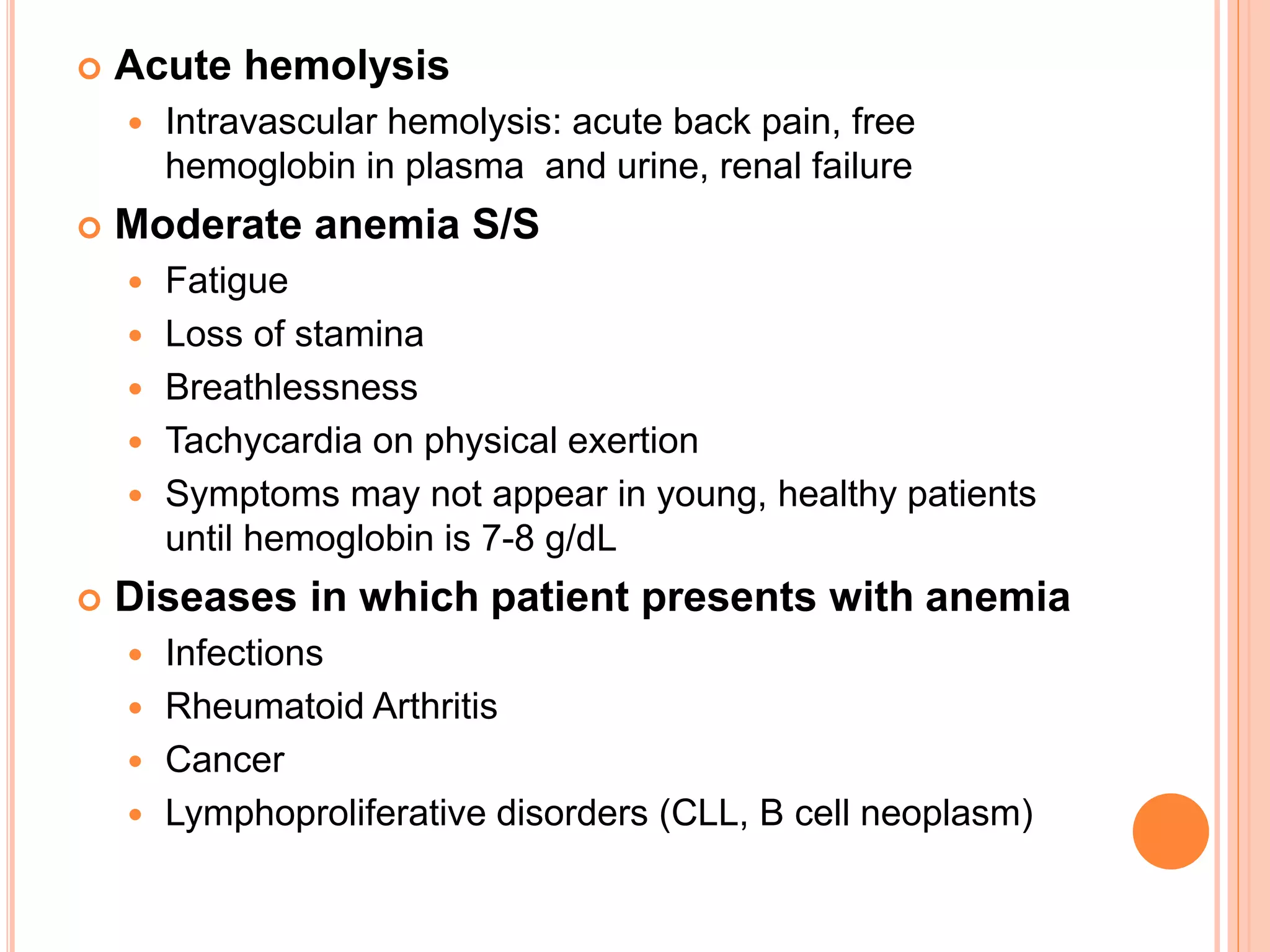 Approach to anemias | PPTX