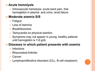 Approach to anemias | PPTX