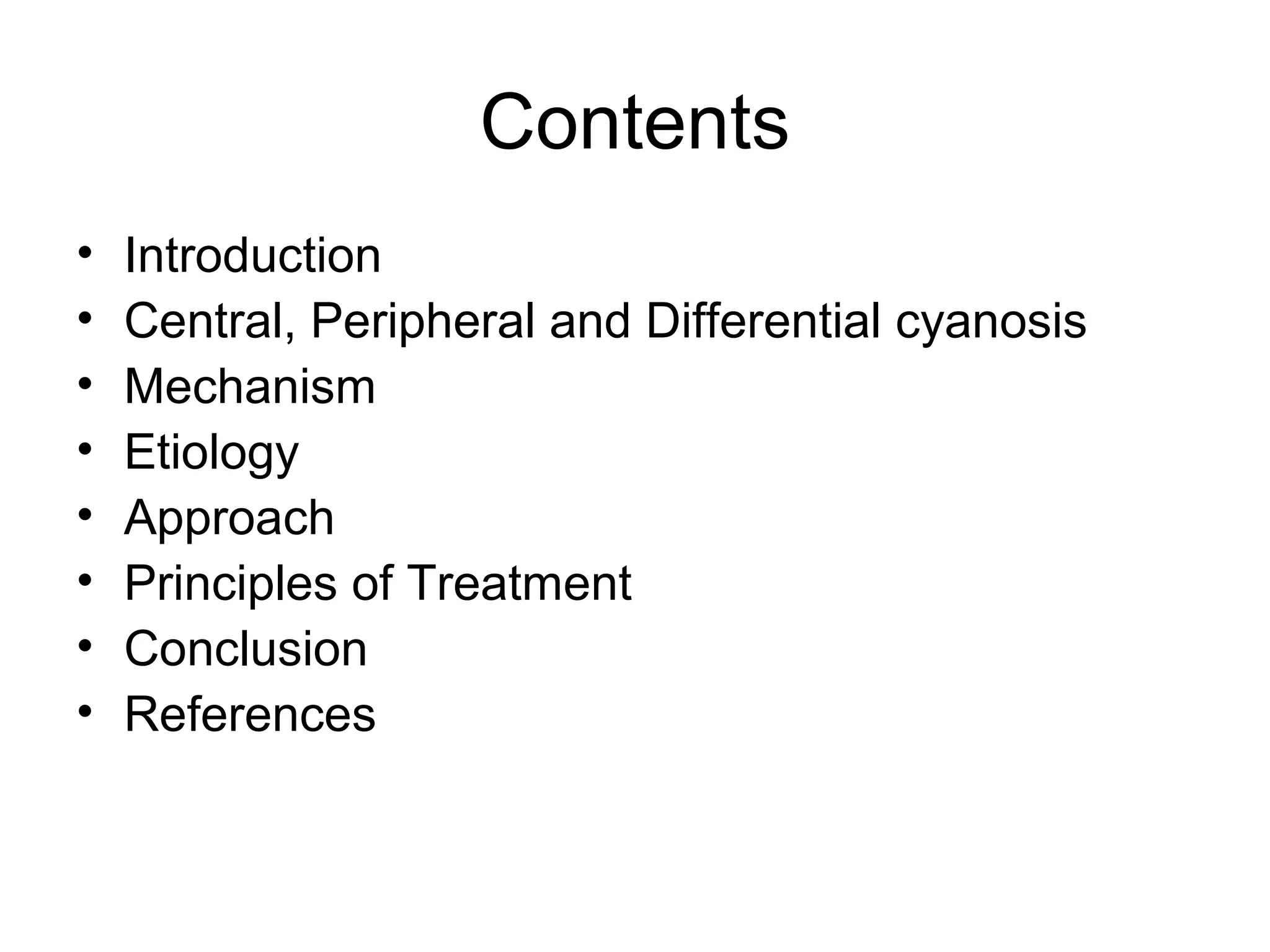 Approach to a neonate with cyanosis | PPT