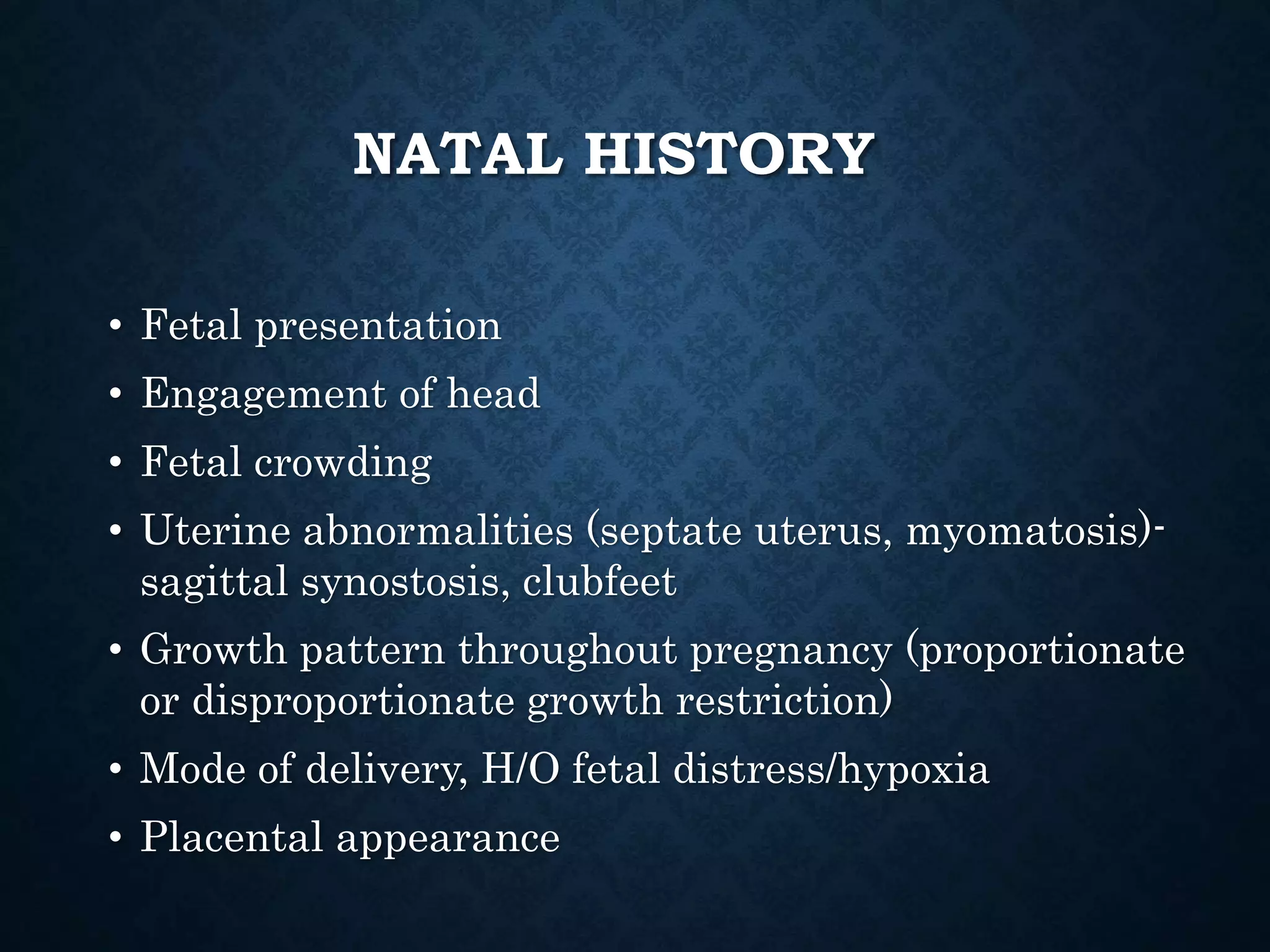 Approach to a newborn with multiple congenital anomaly | PPTX
