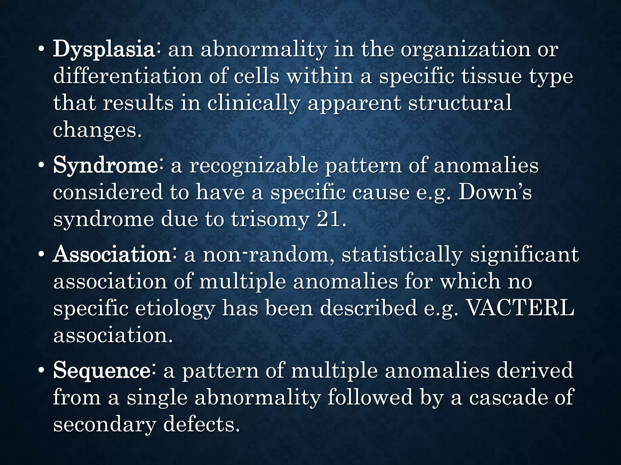 Approach to a newborn with multiple congenital anomaly | PPTX