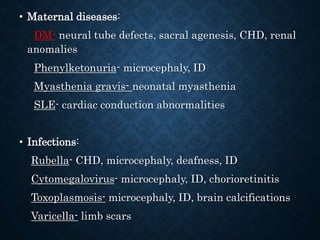 Approach to a newborn with multiple congenital anomaly | PPTX