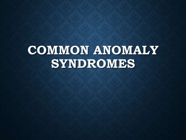 Approach to a newborn with multiple congenital anomaly | PPTX ...