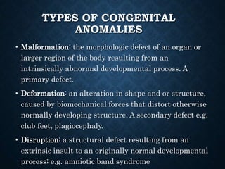 Approach to a newborn with multiple congenital anomaly | PPTX