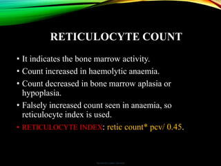 APPROACH TO ANIEMIA IN CHILDREN pediatric | PPTX