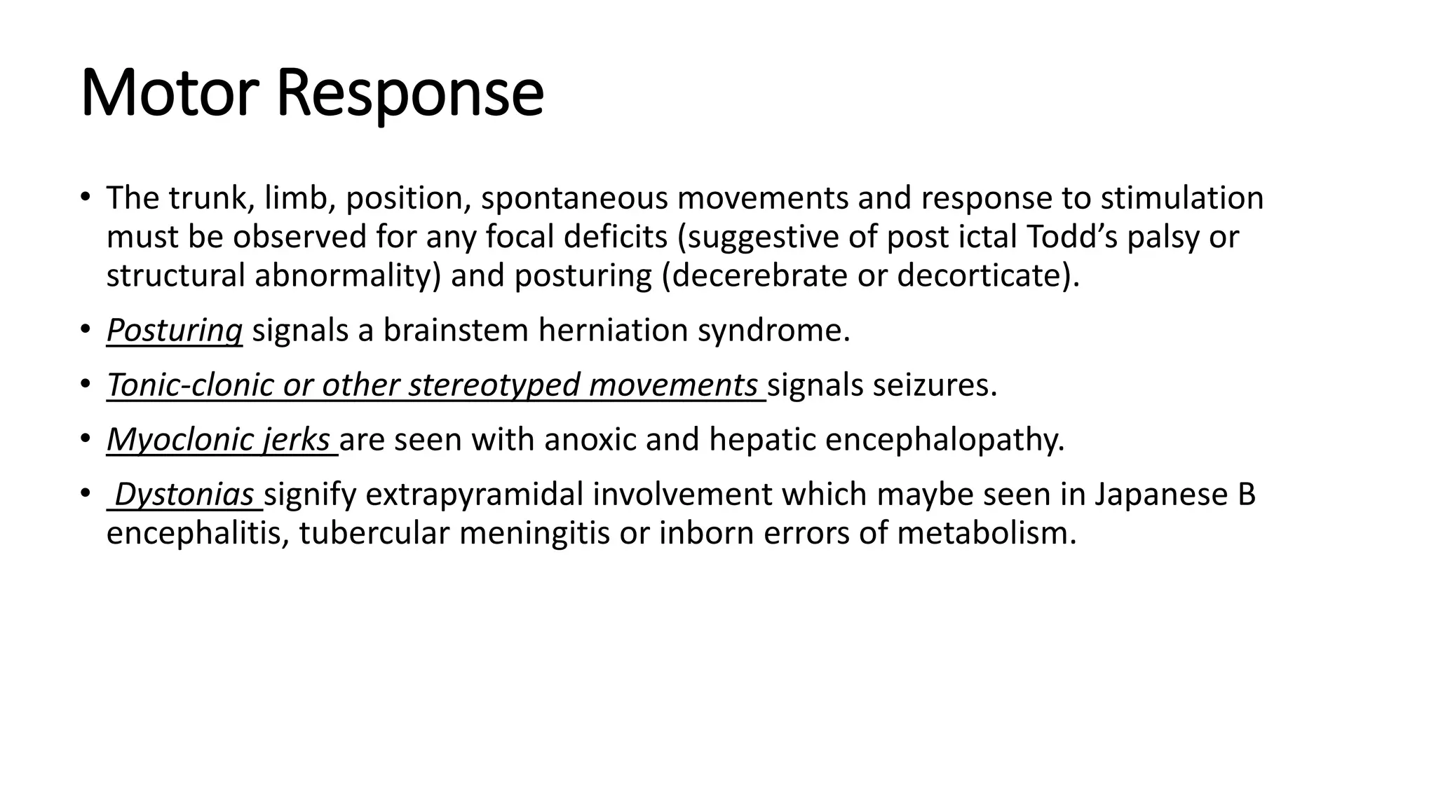 Approach to an unconcious child | PPTX