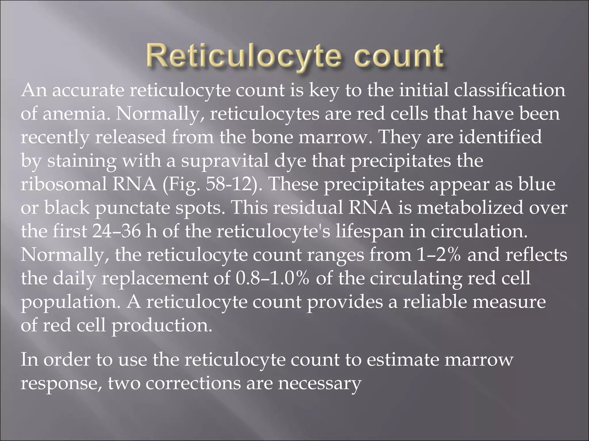 Approach to a patient of anemia1 copy | PPT