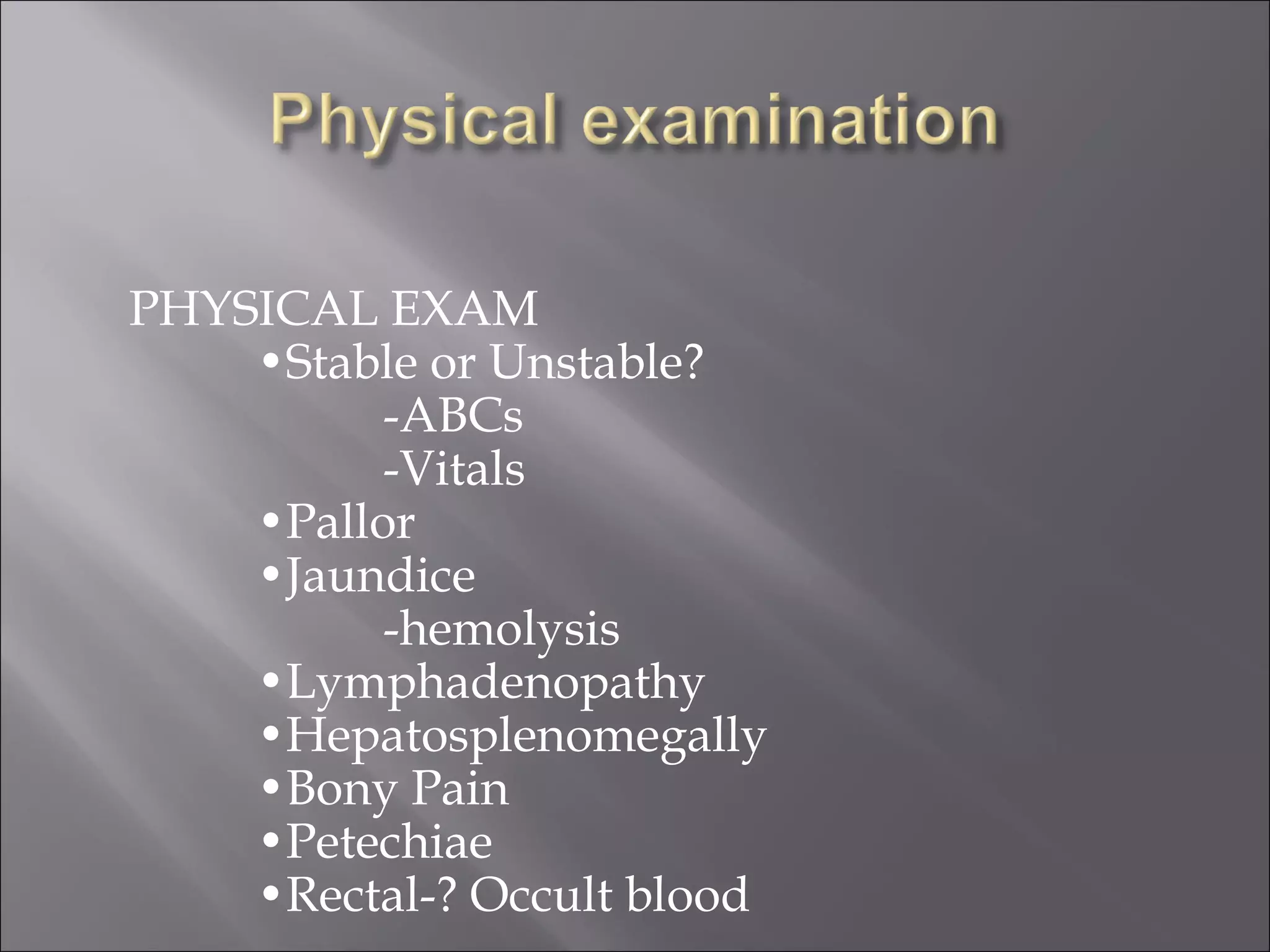 Approach to a patient of anemia1 copy | PPT