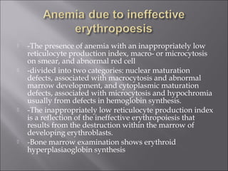 Approach to a patient of anemia1 copy | PPT | Free Download