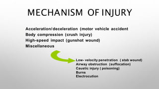 Approach to a patient of chest injury.pptx | Free Download