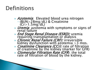APPROACH to a patient of CKD and its.pptx