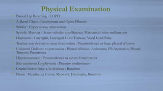 Approach to a patient of dyspnea | PPTX