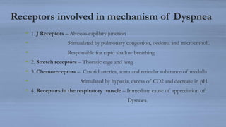 Approach to a patient of dyspnea | PPTX