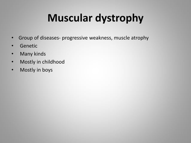 Approach to a patient of muscle disease with muscular dystrophy.pptx