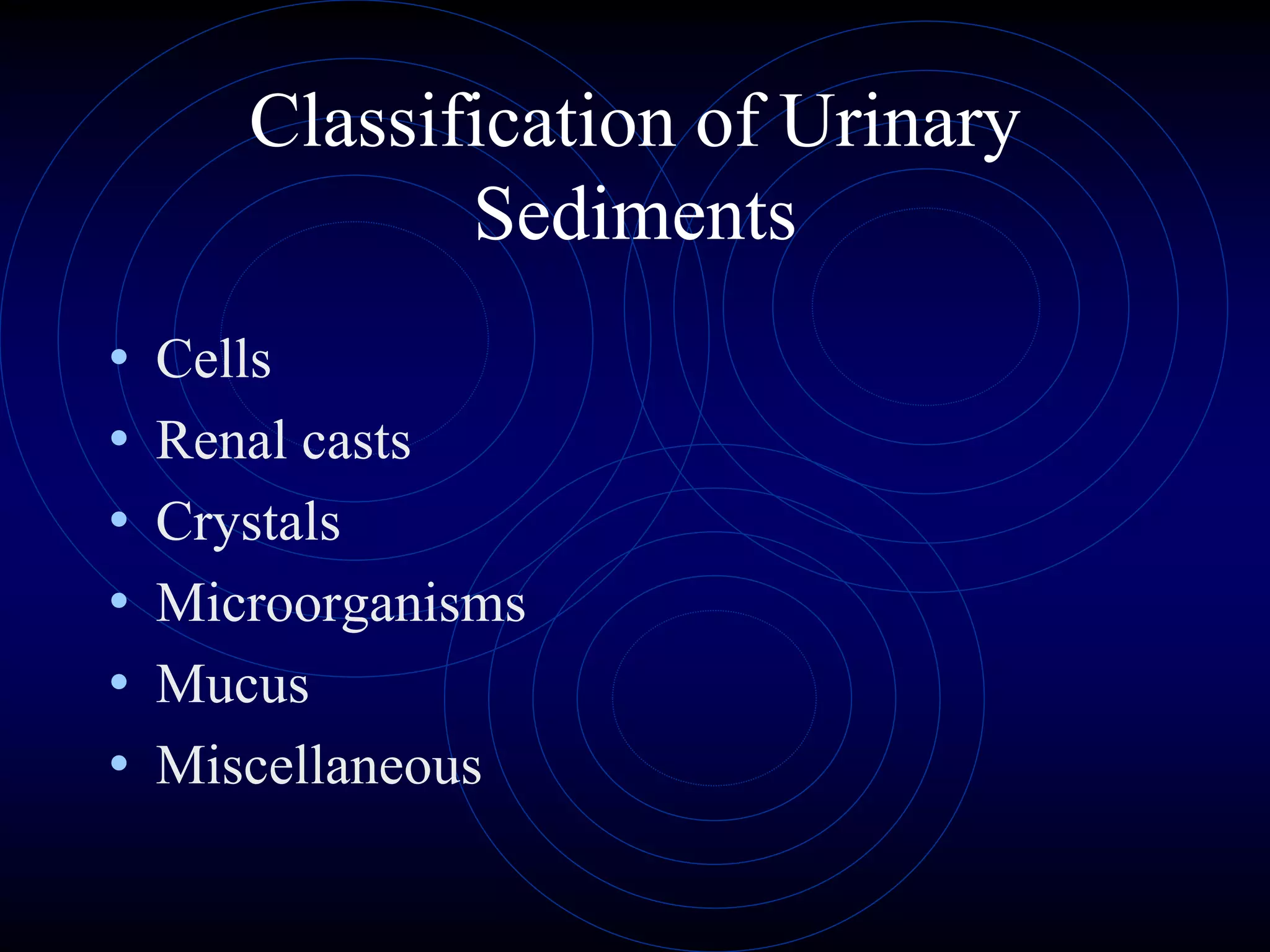 Approach to a patient with active urinary sediments | PPTX