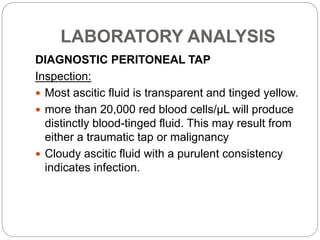 Approach to a patient with ascites | PPTX