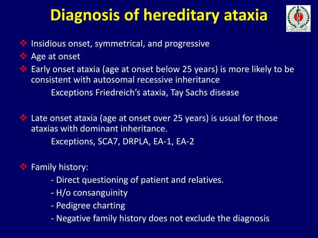 Approach to a Patient with Ataxia | PPTX | Brain and Nervous System ...