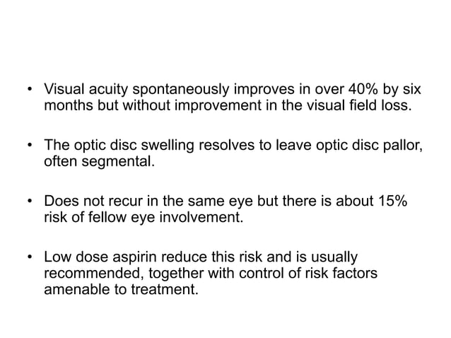Approach to a patient with bilateral vision loss | PPT