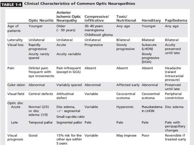 Approach to a patient with bilateral vision loss | PPT