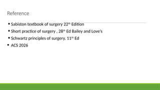 Comprehensive Approach to Diagnosis and Management of Breast Lumps | PPTX
