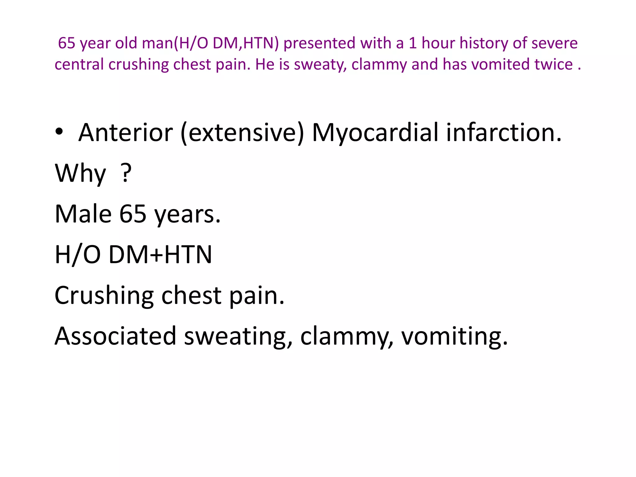 Approach to a patient with cardiovascular disease | PPTX