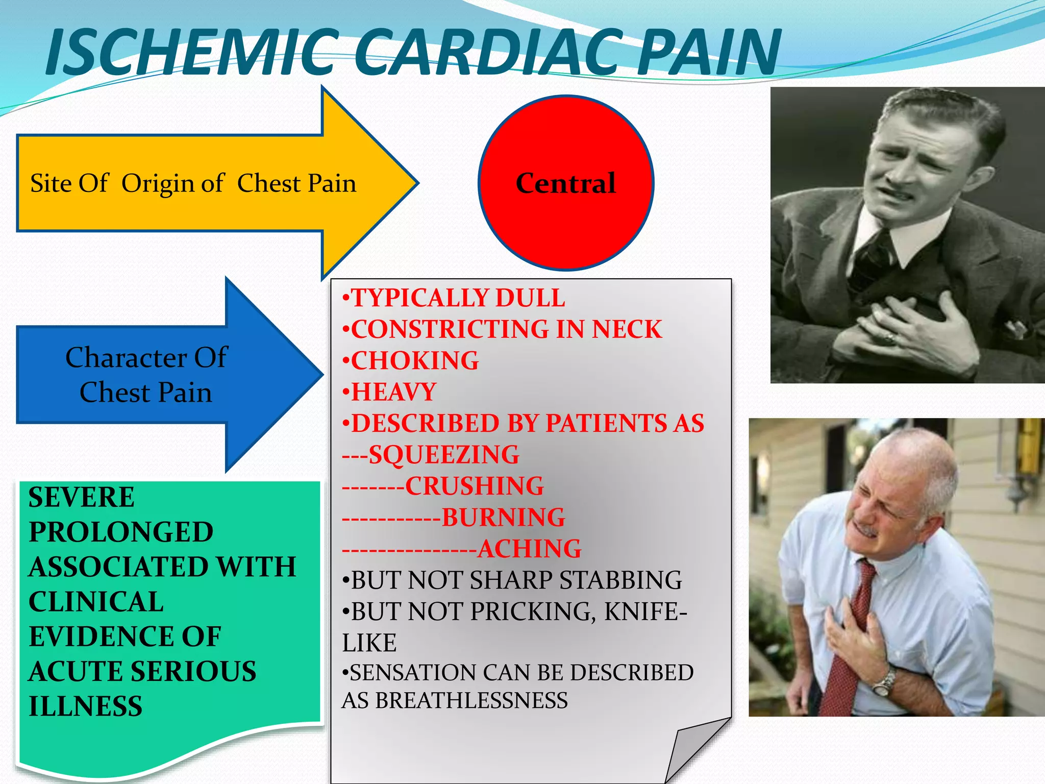 Approach to a patient with chest pain | PPT