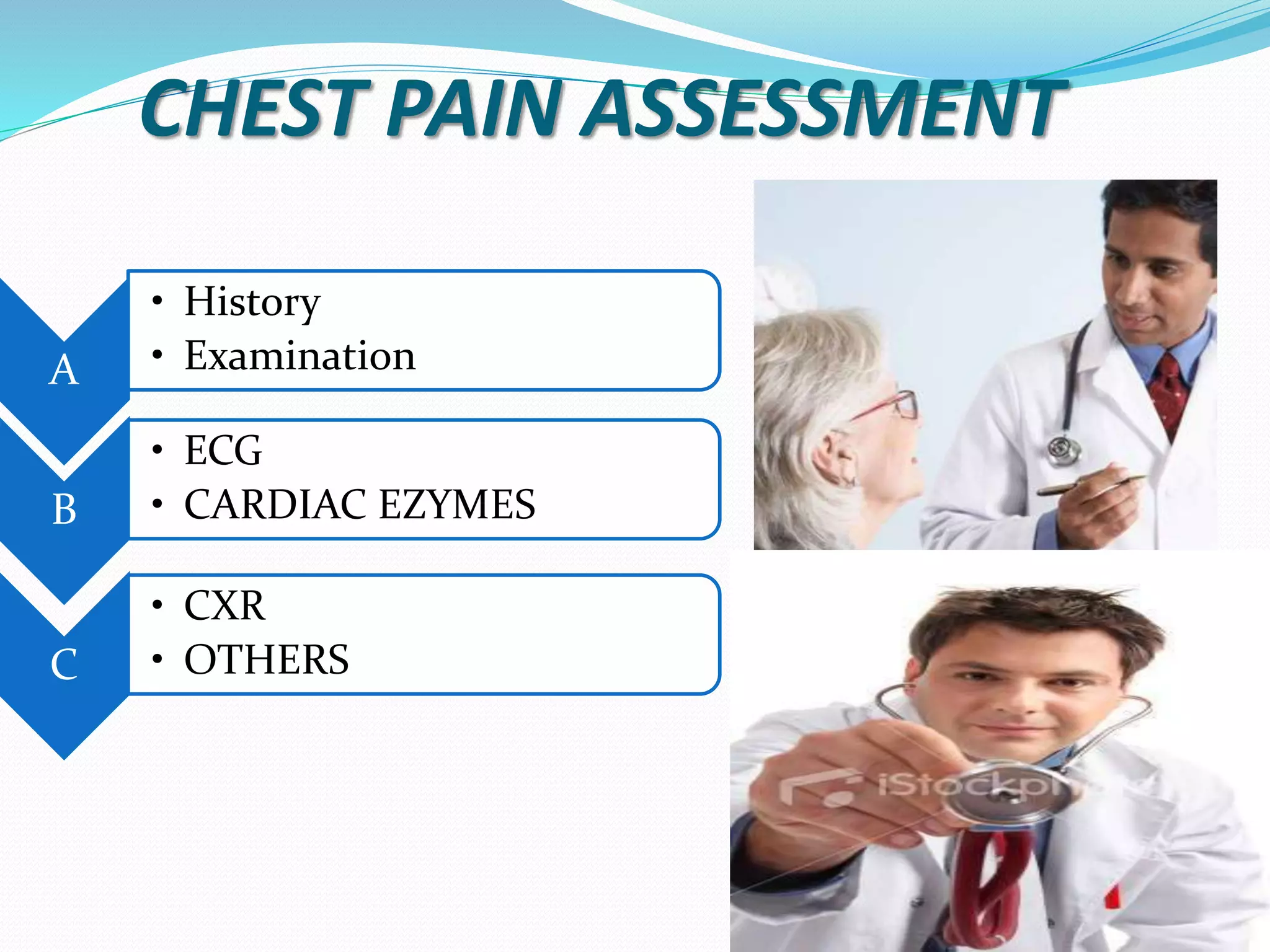 Approach to a patient with chest pain | PPTX