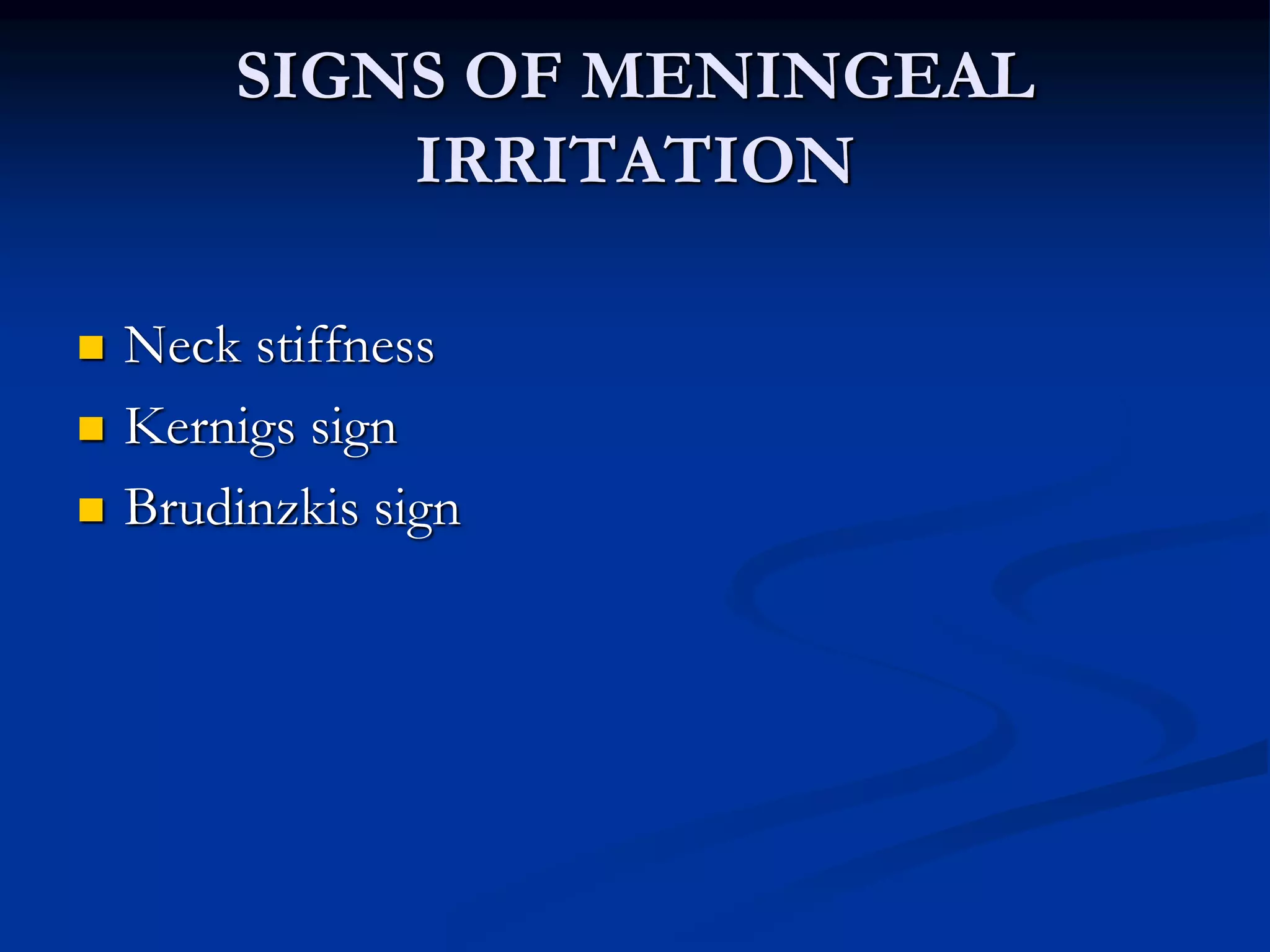 Approach to a patient with CNS disease | PPT
