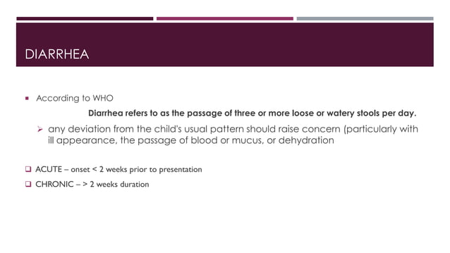 Approach to a patient with diarrhea | PDF | Digestive Disorders ...