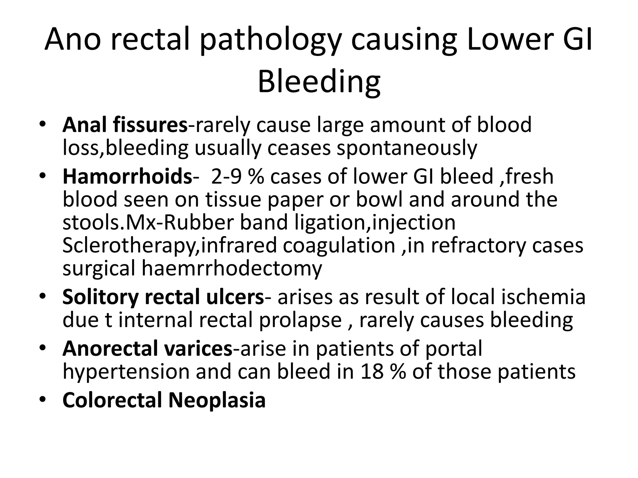 Approach to a patient with GI hemorrhage | PPTX