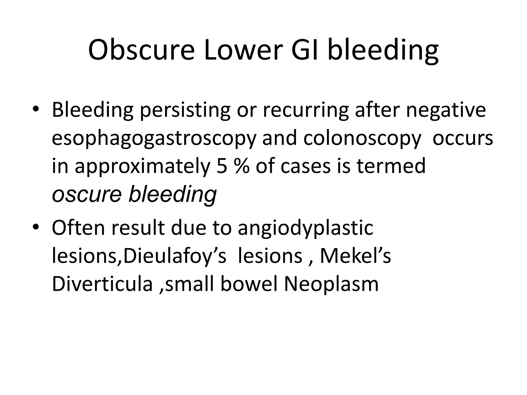 Approach to a patient with GI hemorrhage | PPTX