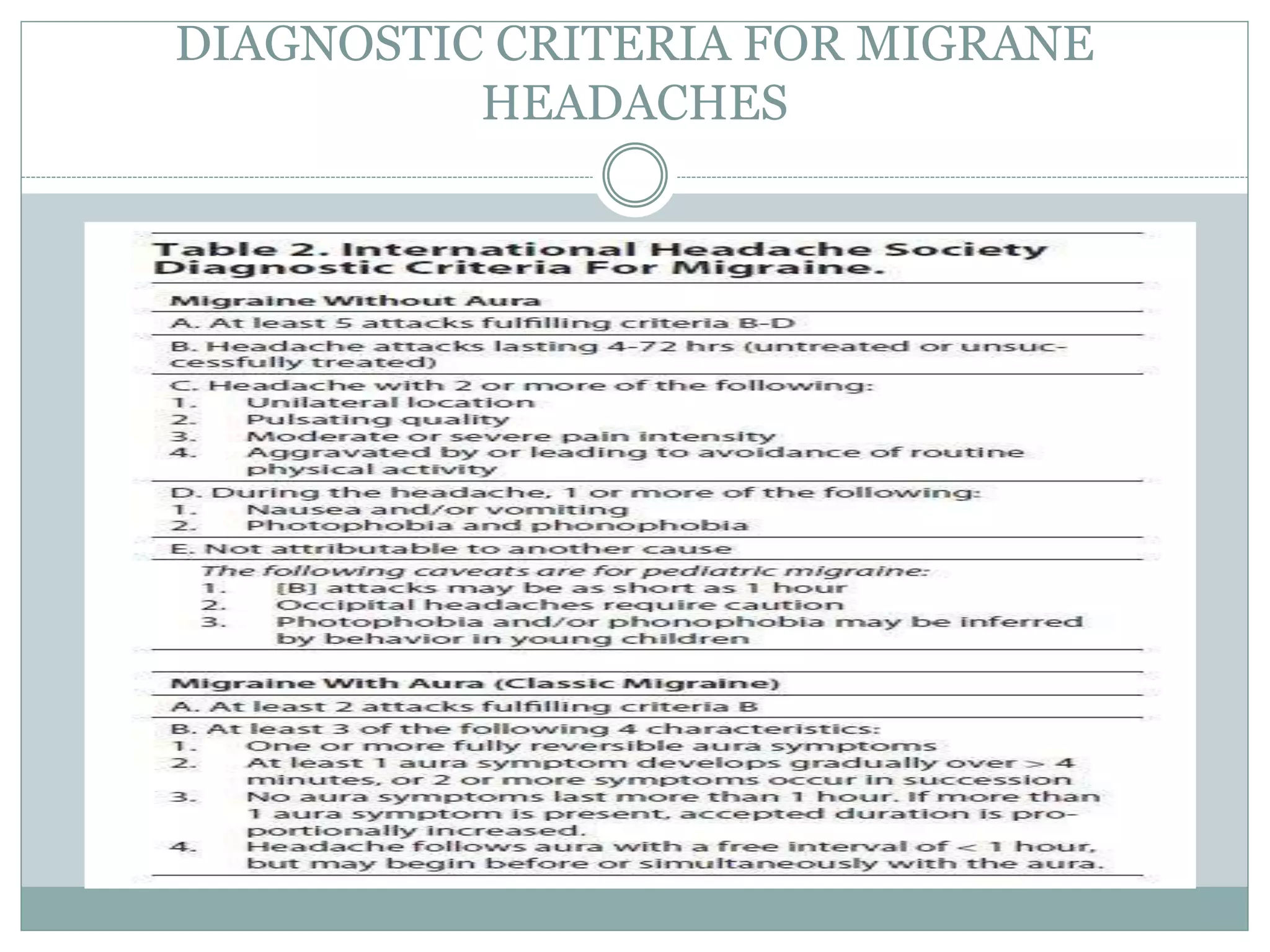 Approach to a patient with headache | PPTX