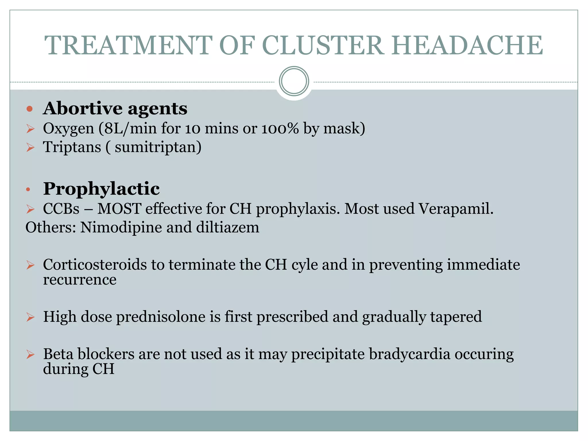Approach to a patient with headache | PPTX