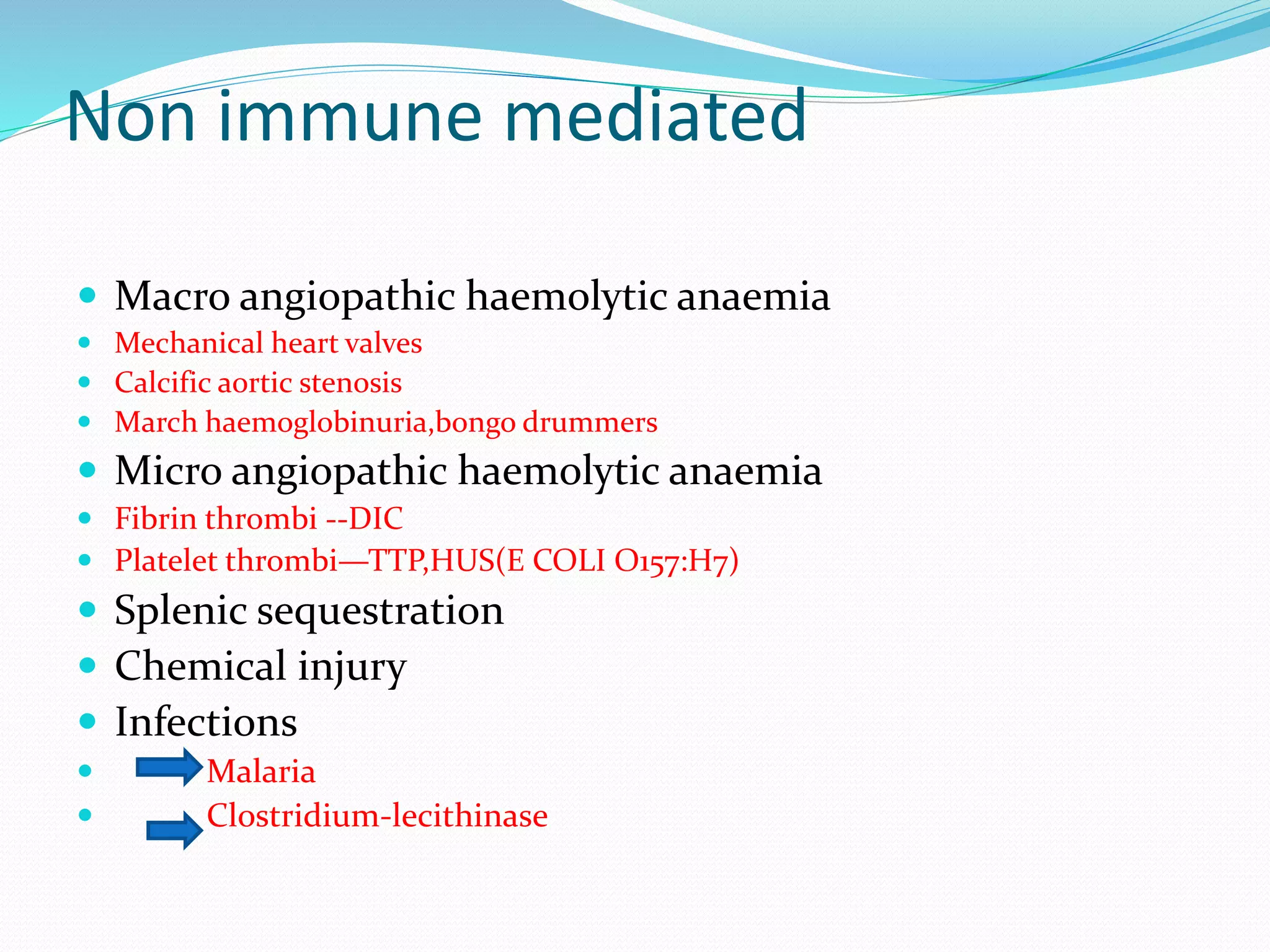 Approach to a patient with hemolytic anaemia | PPTX